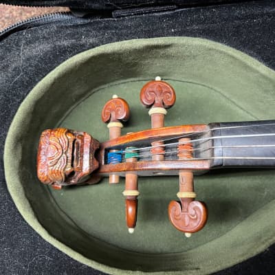 Used Muses Instruments 809 Violin Full Size Dragon Head | Reverb