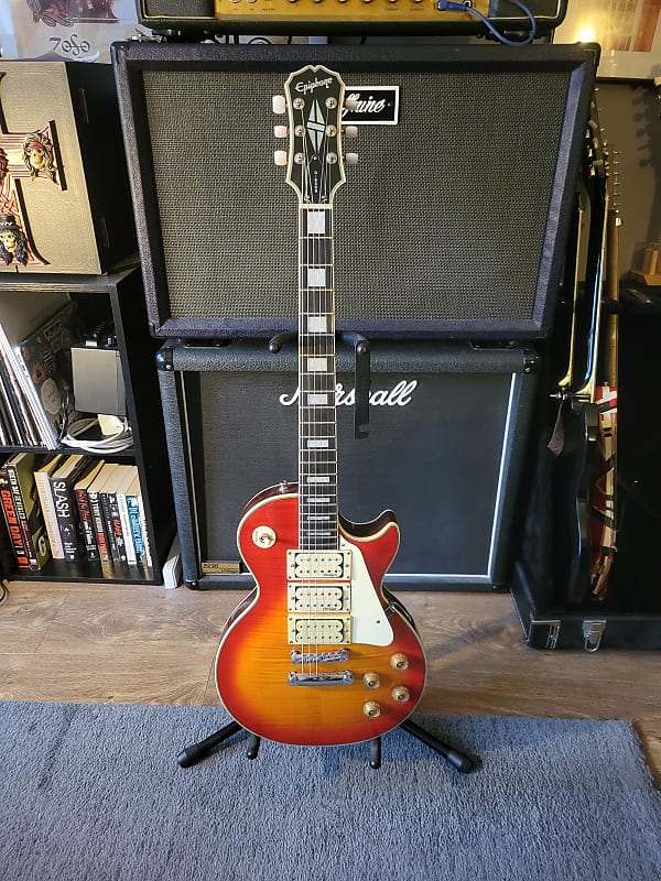 Epiphone Les Paul Custom Plus 2004 Ace Frehley mod | Reverb UK
