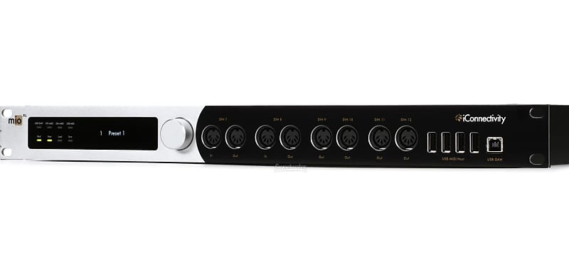 iConnectivity MioXL USB / Network MIDI Interface - Silver / | Reverb