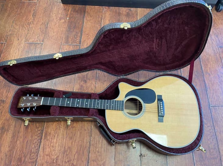 Martin GPC-28E Acoustic/ Electric Guitar W/ CASE. | Reverb UK