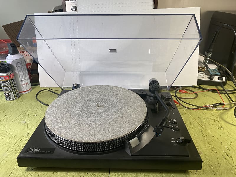 Technics SL-2000 Direct Drive Manual Turntable black | Reverb
