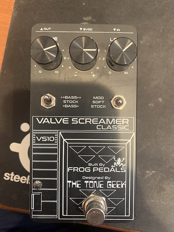 Frog Pedals Tone Geek Valve Screamer VS10 2021 - Black | Reverb