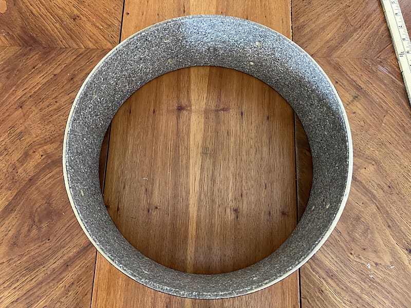 Ludwig 1980s 5x14” SHELL ONLY Rocker II”Wood Grey Flecked | Reverb