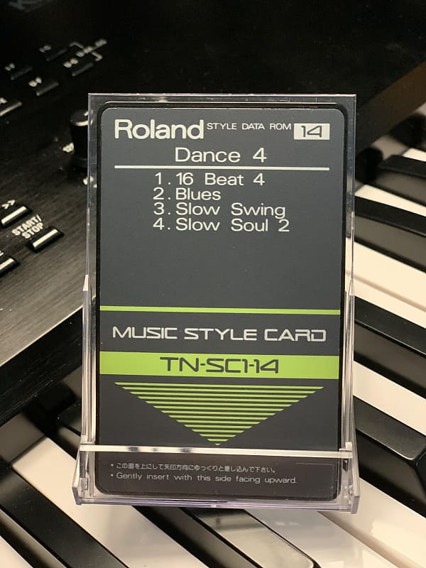 Roland TN-SC1-14 Style Data Rom Style Data Card For Roland | Reverb