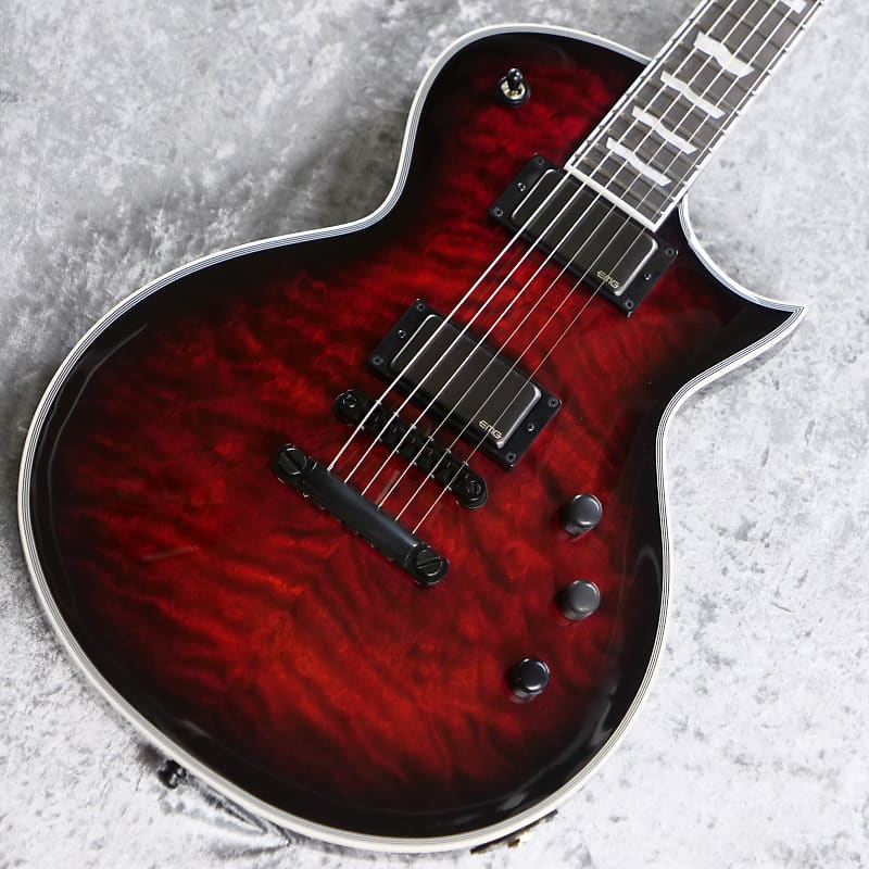 ESP E-II Eclipse QM See Thru Black Cherry Sunburst [OUTLET!!] | Reverb