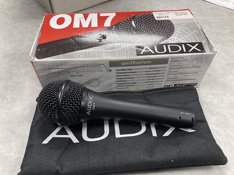 Audix OM7 Dynamic Hypercardioid Vocal Mic | Reverb