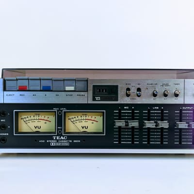 TEAC A- 450 Cassette Tape Deck Pro Refurbished | Reverb