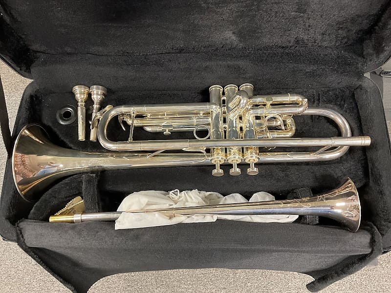 Berkeley 4th Rotary F trumpet, Bb Double Bell, Piccolo | Reverb