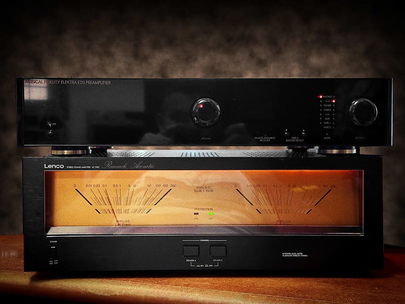 Lenco AF-3302 Power Amplifier & Musical Fidelity E20 | Reverb UK