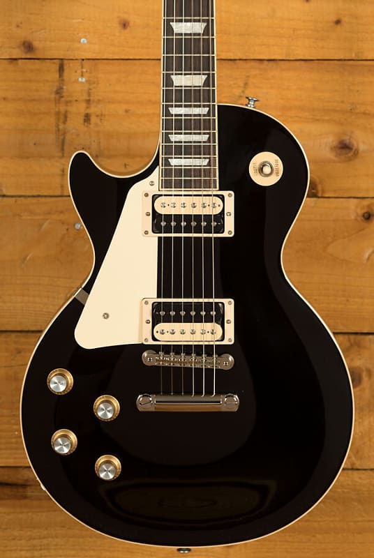 Gibson Les Paul Classic Ebony Left Handed | Reverb UK