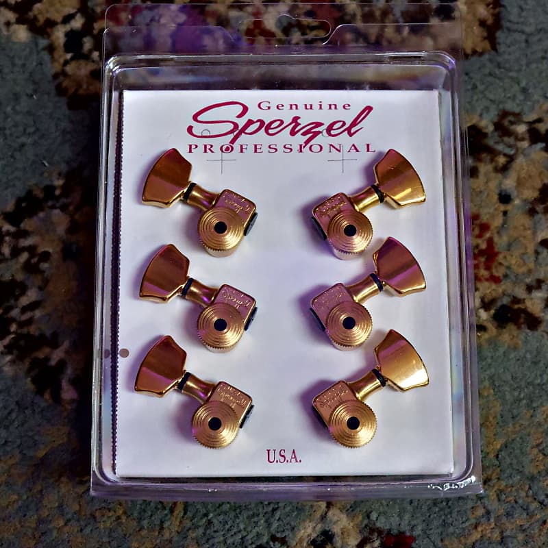 Sperzel Locking Tuning Machines 3x3 - Gold | Reverb