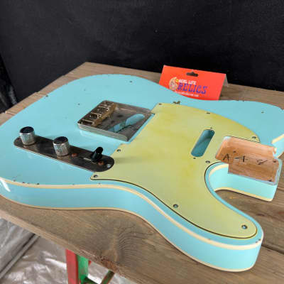 Real Life Relics Nitro Tele® Telecaster® Body Double Bound | Reverb