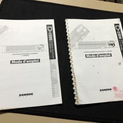 Samson D-1500 + D-2500 RTA / Spectrum Analyzer / EQ et | Reverb France