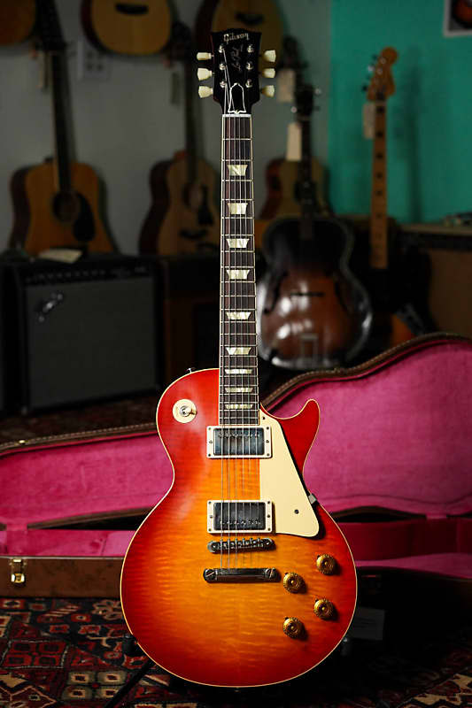 2023 Gibson Custom '59 Les Paul Standard R9 VOS Sunburst | Reverb UK