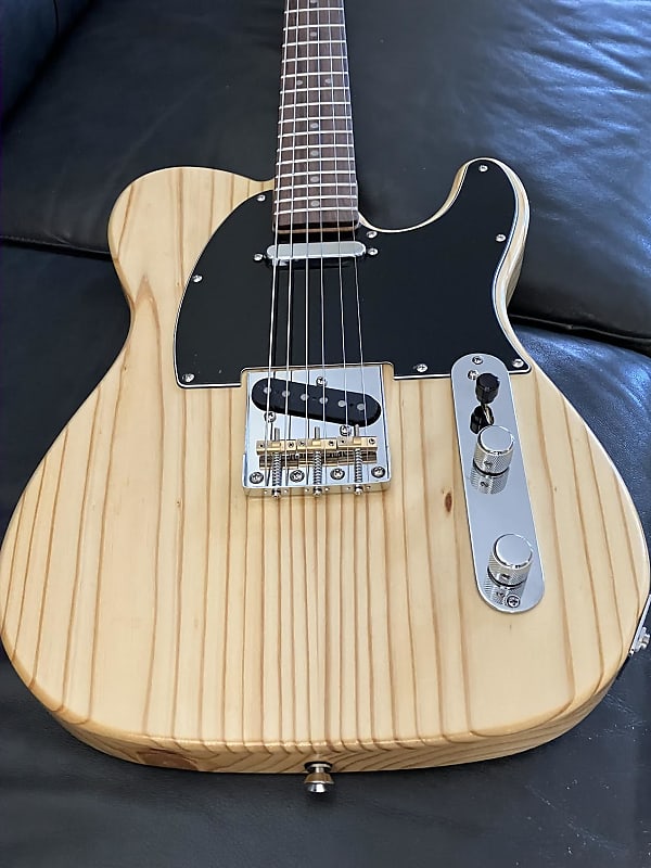 Custom Built Telecaster Electric Guitar Chambered Body | Reverb