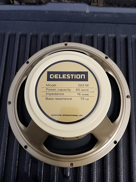 Celestion G12M-65 12" Classic Series Creamback 65W 16 Ohm | Reverb