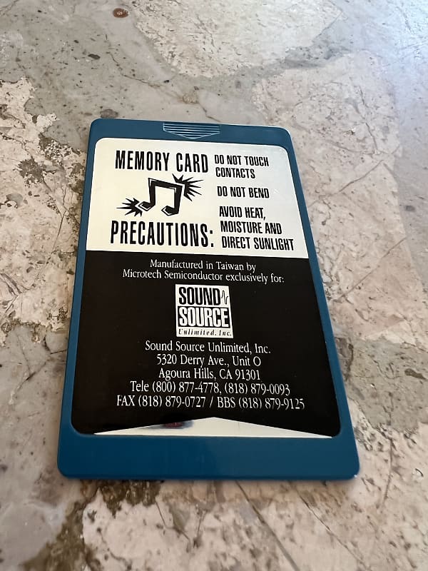 Sound Source M1 super R&B voice ROM Card | Reverb