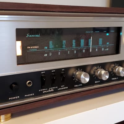 Vintage Stereo Receiver Sansui 3000A | Reverb