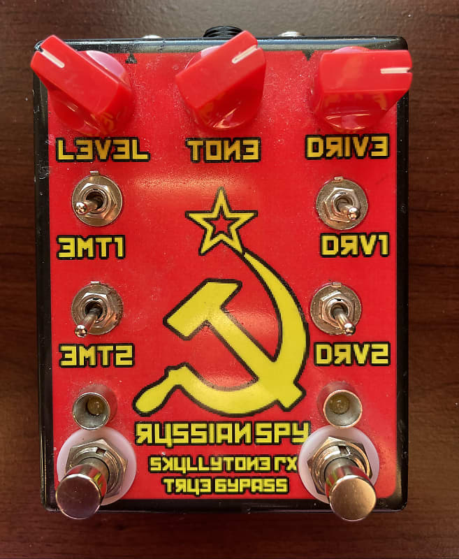 Skullytone FX Russian Muff Fuzz Effects Pedal (based on | Reverb