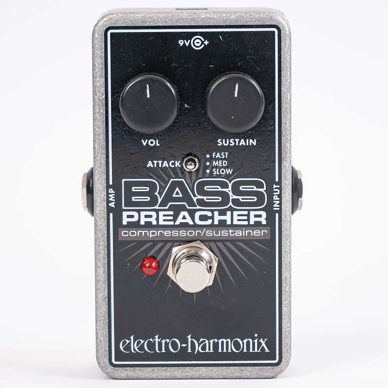 Electro-Harmonix Bass Preacher Compression / Sustainer Pedal | Reverb
