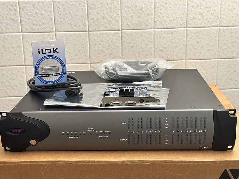 Avid 16x16 Analog i/o interface /HD Native Card & Pro Tools | Reverb