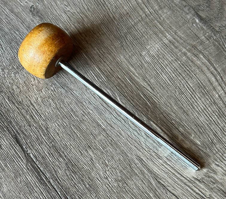 Used Ludwig 1960s Vintage Wooden Bass Drum Beater | Reverb