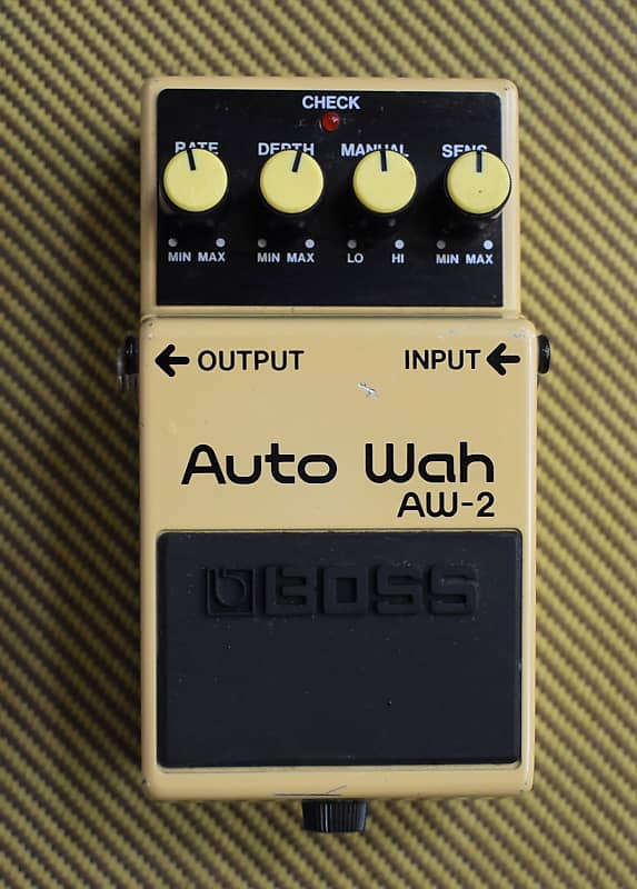 1990s Boss AW-2 Auto Wah Silver Label | Reverb