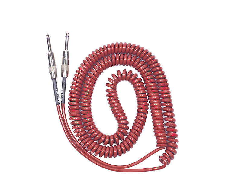 Lava Cable 20' Retro Coil Guitar Cable, Straight to Straight: | Reverb