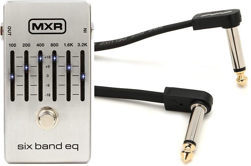 MXR M109S Six Band EQ Pedal Bundle with EBS PCF-DL10 Deluxe | Reverb
