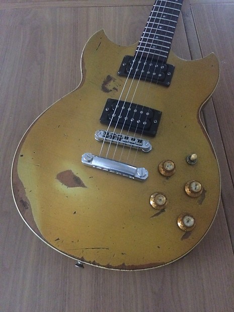 Yamaha SG500 Gold Top Relic | Reverb