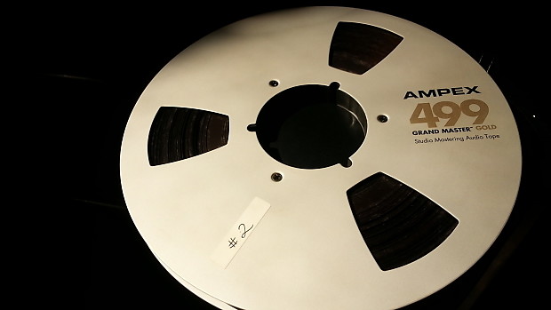 Ampex 499 (1/2") Grand Master Gold Studio Mastering Audio | Reverb