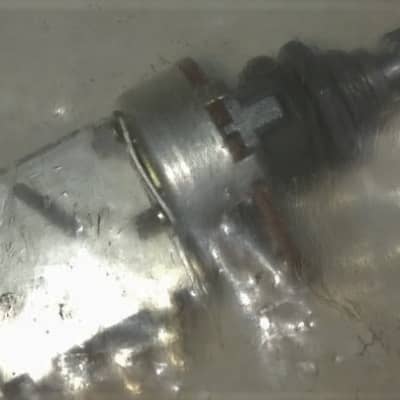 AllParts Model EP 286 - 6 + 3 tab pot - small 1990's Chrome | Reverb