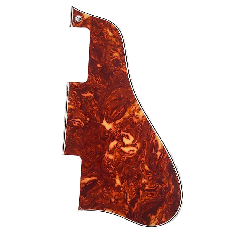 Jazz Archtop Guitar Pickguard - Short Version Light Tortoise | Reverb