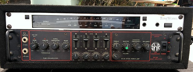 SWR SM-400 Bass Head 1985 black | Reverb