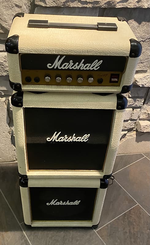 Marshall Lead 12 Micro Stack 90's - Cream | Reverb
