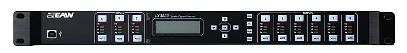EAW UX3600-RST-02 3 in/6 out Digital Signal Processor | Reverb