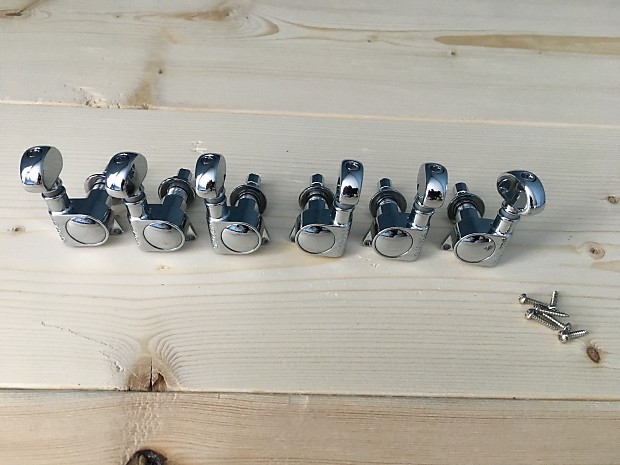 Grover Grover 406C Mini Locking Rotomatic Tuners - 3+3 - | Reverb