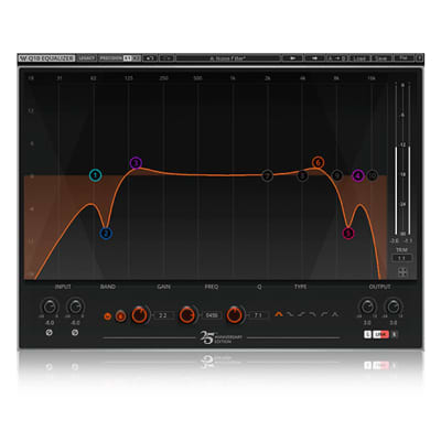 New Waves Q10 Equalizer MAC/PC VST AU AAX Software | Reverb