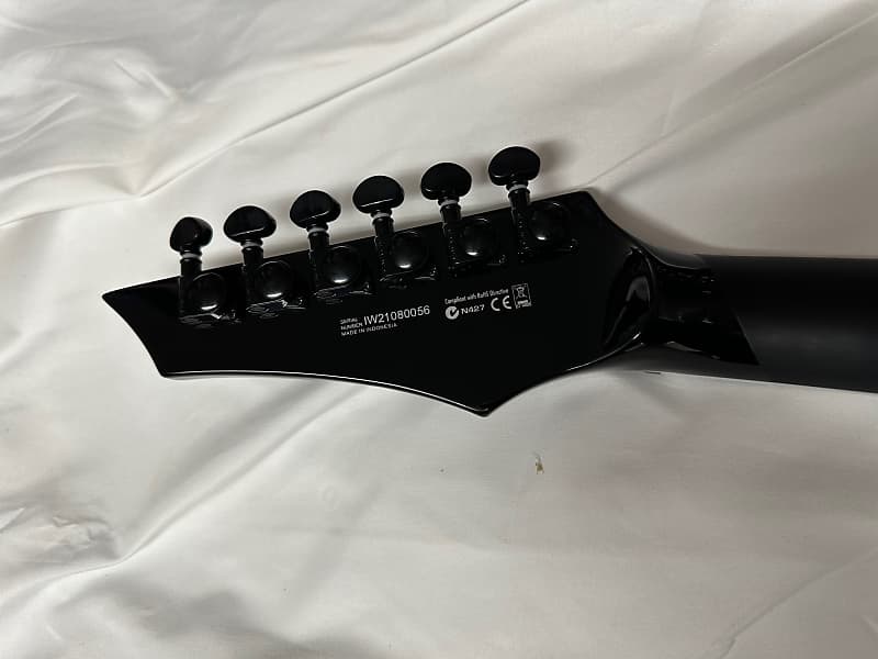 Dean Zero Select Evertune Fluence Black Cherry Burst Red | Reverb