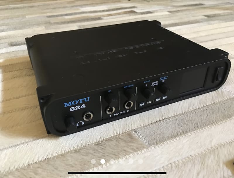 MOTU 624 2010s - Black | Reverb