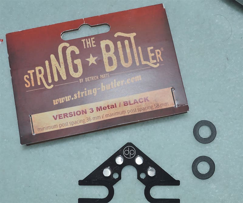 The String Butler V3 Metal / Black. Amazing way to create | Reverb