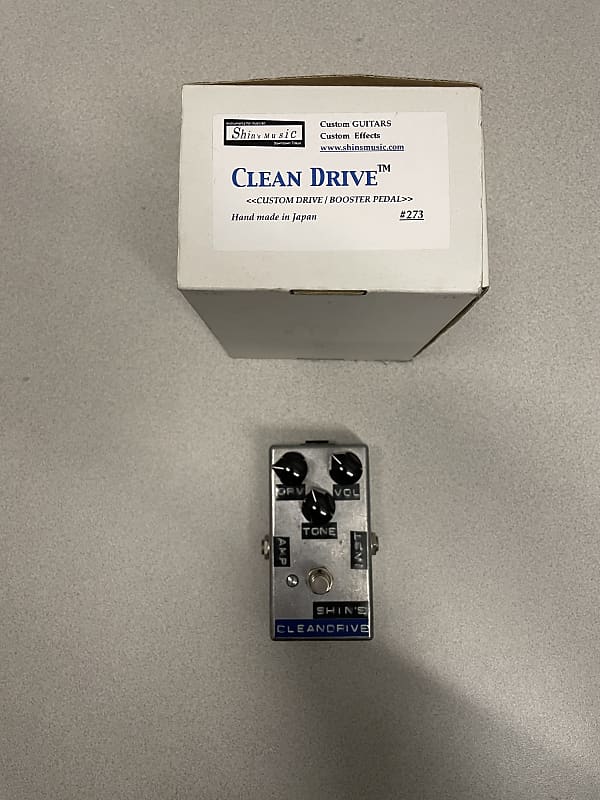 Shin’s Music Clean Drive (Japanese Klon) | Reverb