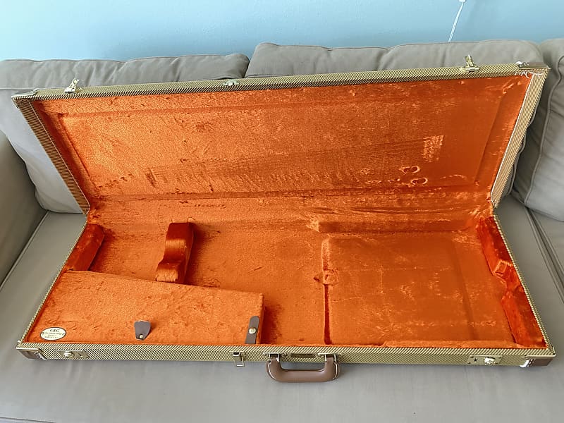 Fender G&G Reissue Stratocaster / Telecaster Tweed Case | Reverb