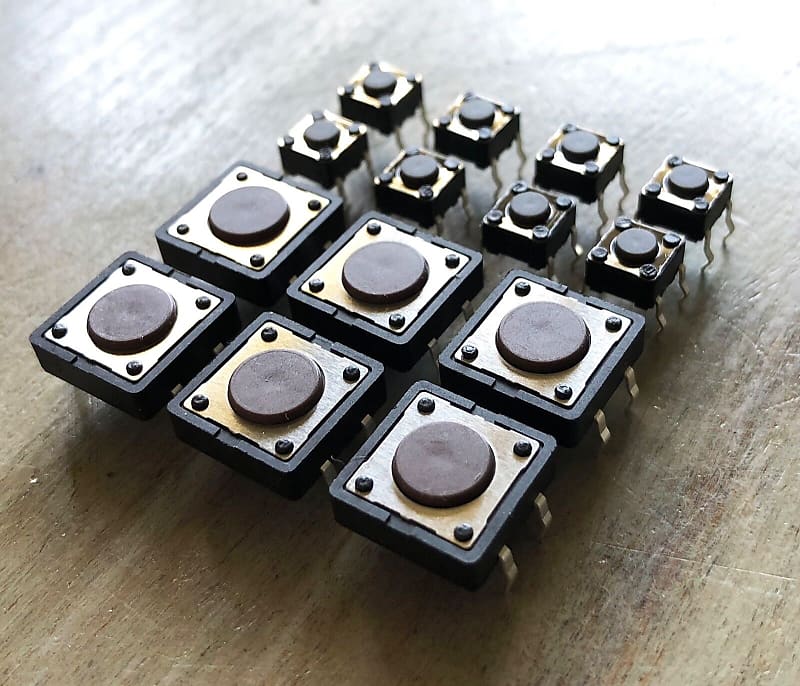 Digitech Rp 6 Replacement Foot Switches & Data Entry / Edit | Reverb