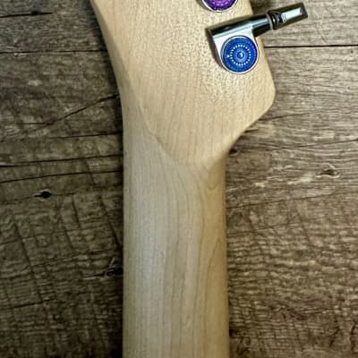 Custom Floral Psychedelic Telecaster Guitar. | Reverb