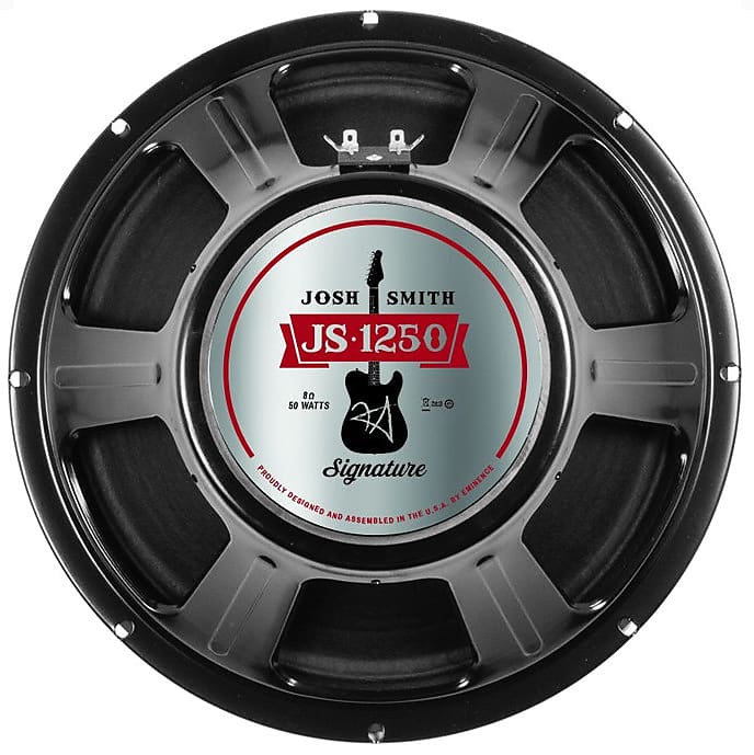 Eminence Josh Smith 1250 12" Guitar Speaker 50 W 8 Ohm | Reverb