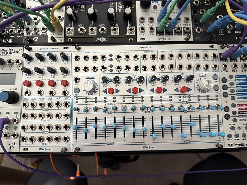 Tobinski 4-Channel Analog Sequencer + Sequencer Expander | Reverb