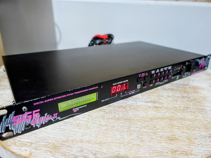 ART SGE Mach II 1980s Digital Super Effect Pitch Shift | Reverb