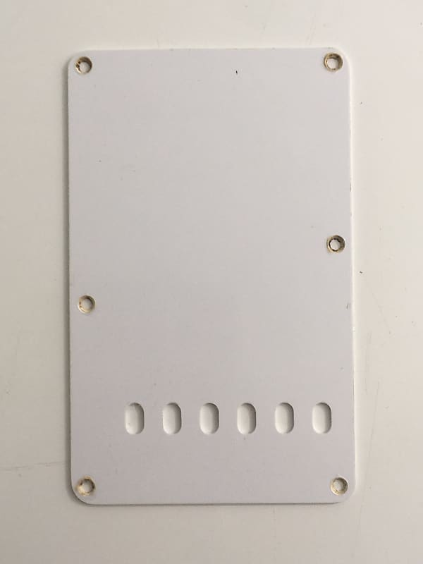 Fender Relic 1-Ply Guitar Strat Back Plate Rare Vintage USA | Reverb