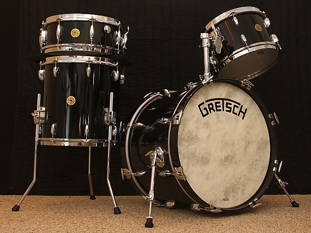 Gretsch USA Custom 20" / 12" / 14" Kit & Matching Snare Drum | Reverb